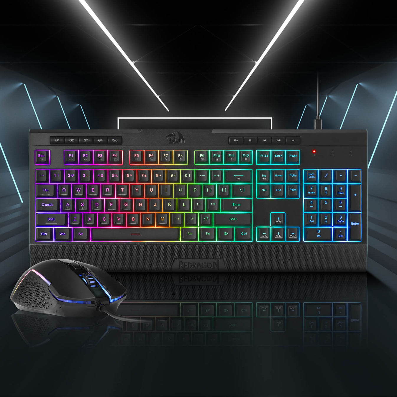 Redragon S151 Wired Membrane Gaming Keyboard & Mouse Combo – Redragonshop