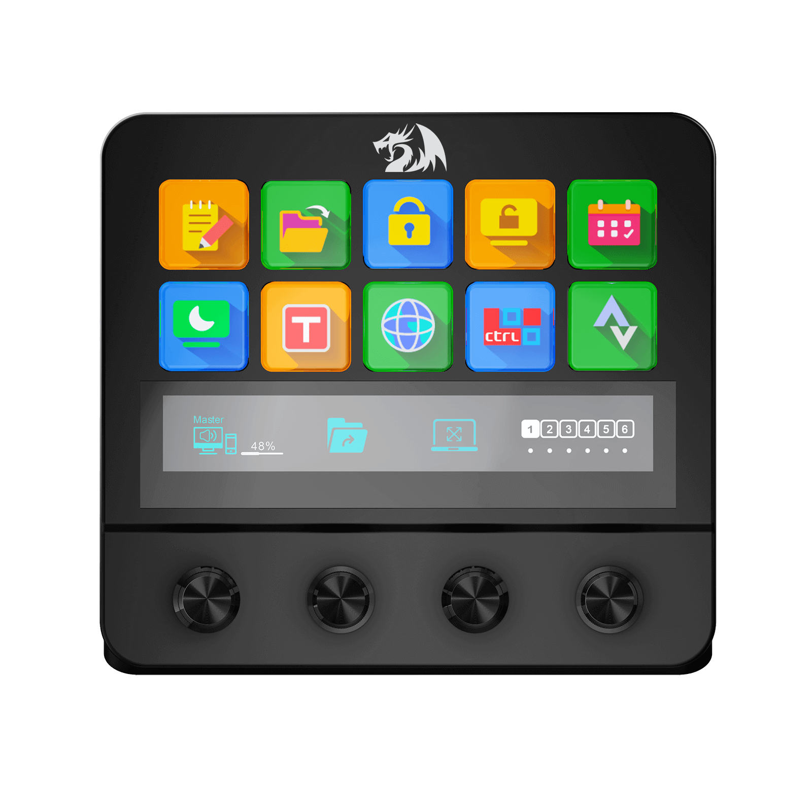 Redragon SS552 Stream Controller | Macro Pad for Gaming & Streaming ...