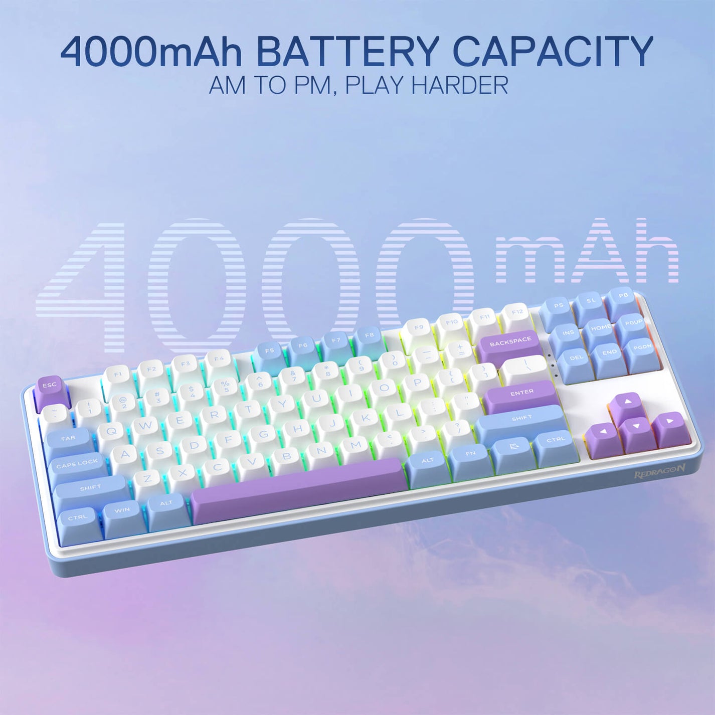 Redragon STAR BLADE K707 PRO 80% TKL Wireless Gasket RGB Gaming ...