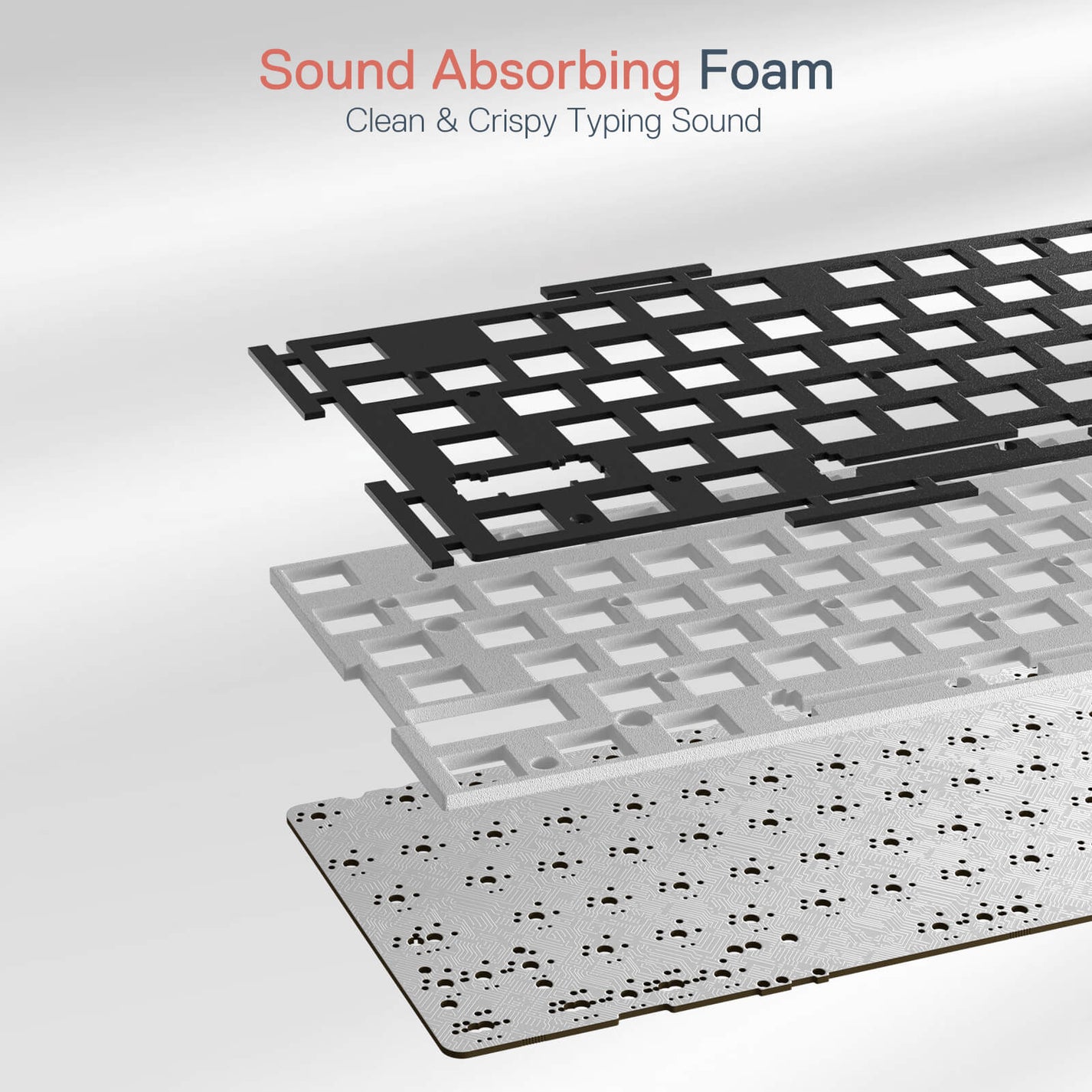 Redragon TRUNDLE K668 Hot-swappable Gaming Keyboard Mixed Color Keycaps ...