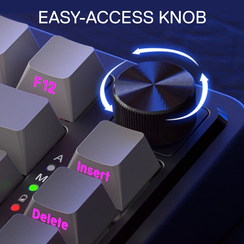 Redragon UCAL K673 PRO Side Printed 75% Wireless RGB Gaming Keyboard ...