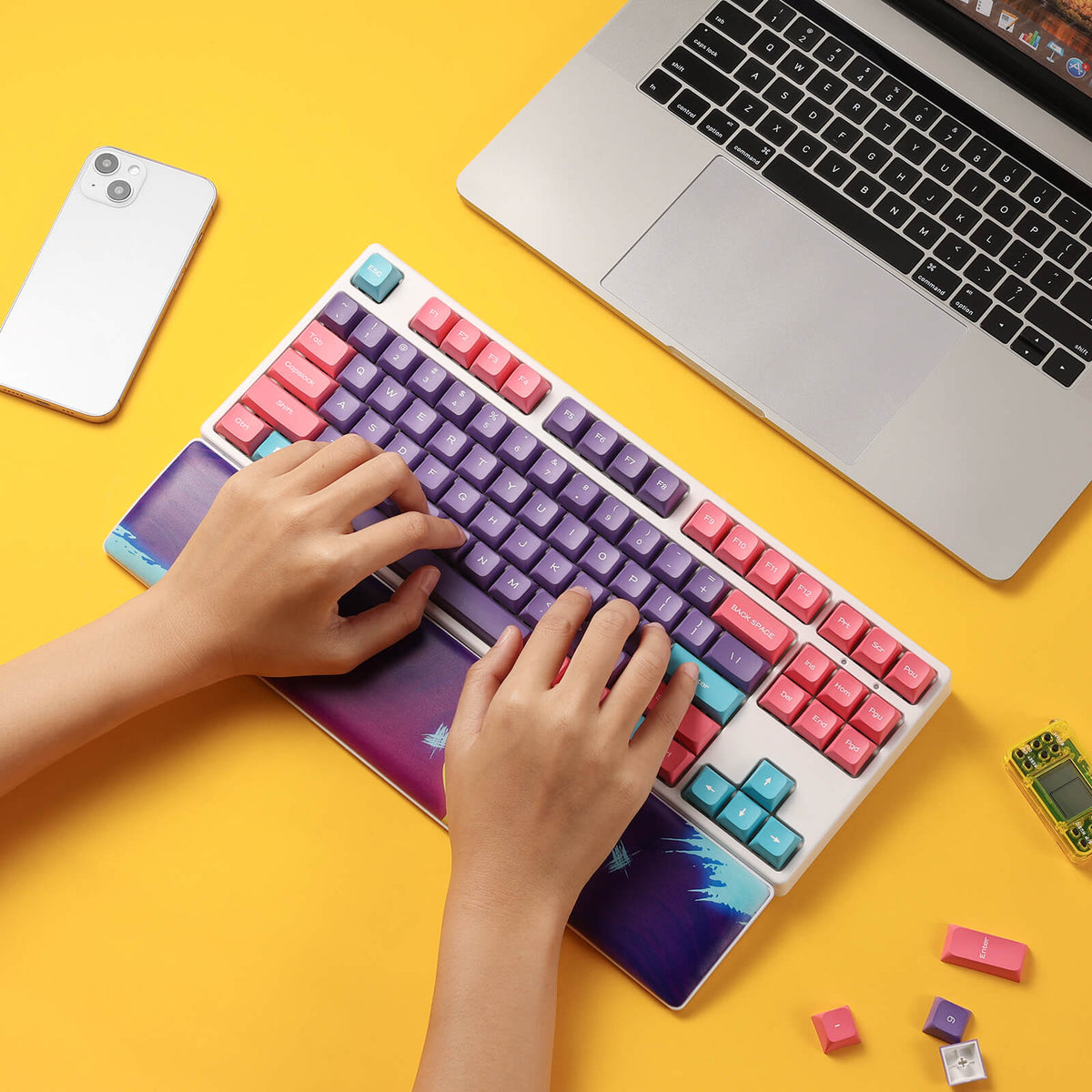 Redragon X LTC Neon Purple Keyboard Wrist Rest Pad – Redragonshop