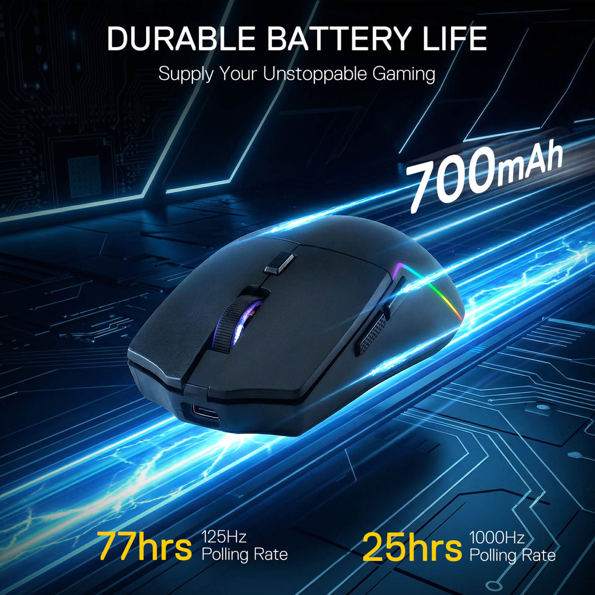 Redragon NAGA M730 Lightweight RGB Gaming Mouse with 10000 DPI ...