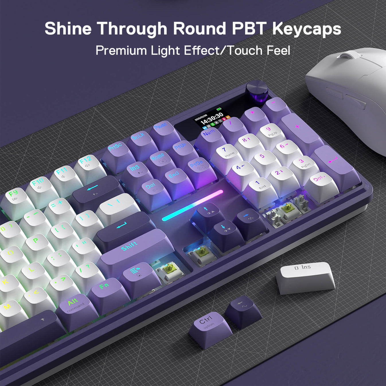 Redragon TERRAFLARE K762 PRO Wireless Full Size Mechanical Gaming ...