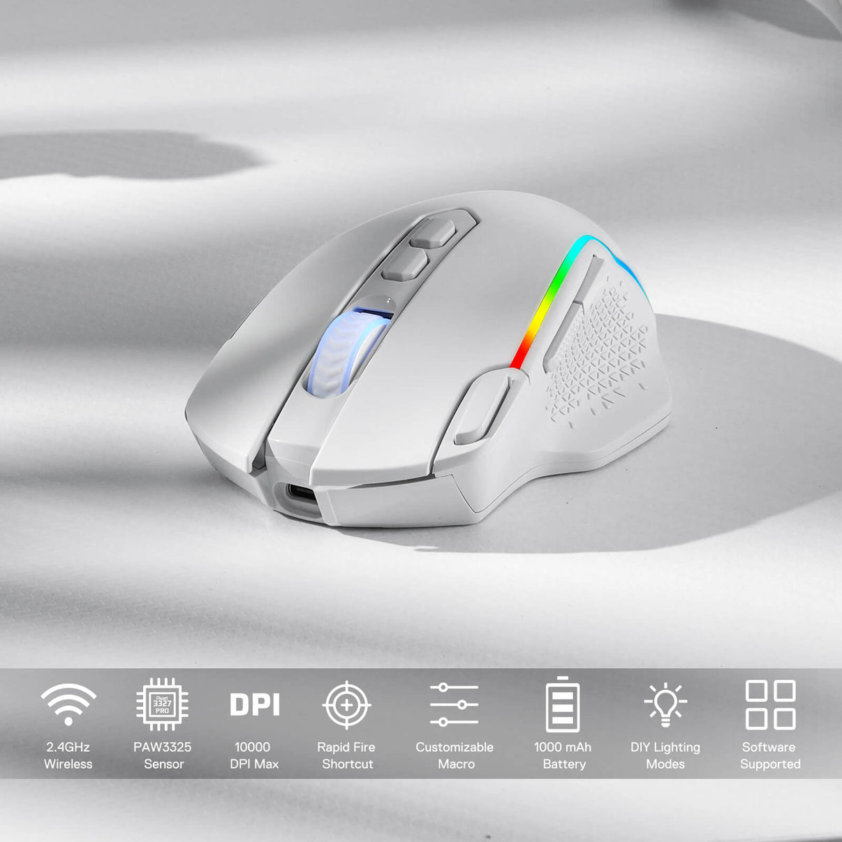 Redragon TAIPAN PRO M810 PRO Wireless Budget Gaming Mouse – Redragonshop
