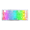 Redragon ELF PRO K649 Wireless Hot-Swappable Transparent Keyboard ...