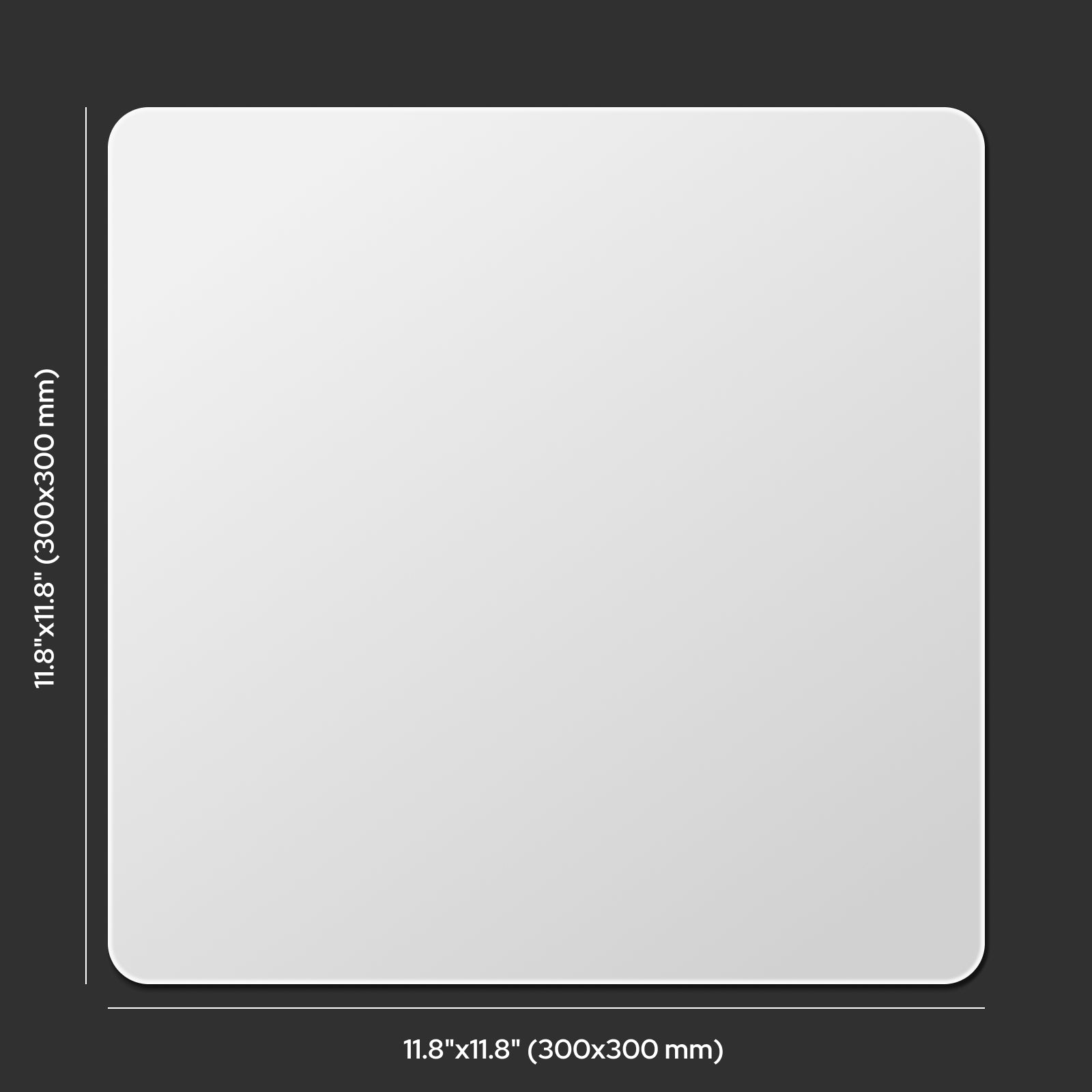 Custom Glass Mouse Pad Personalized Tempered Glass Gaming Desk Mat ...