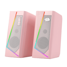 Redragon GS520 RGB Desktop Speakers, Pink – Redragonshop