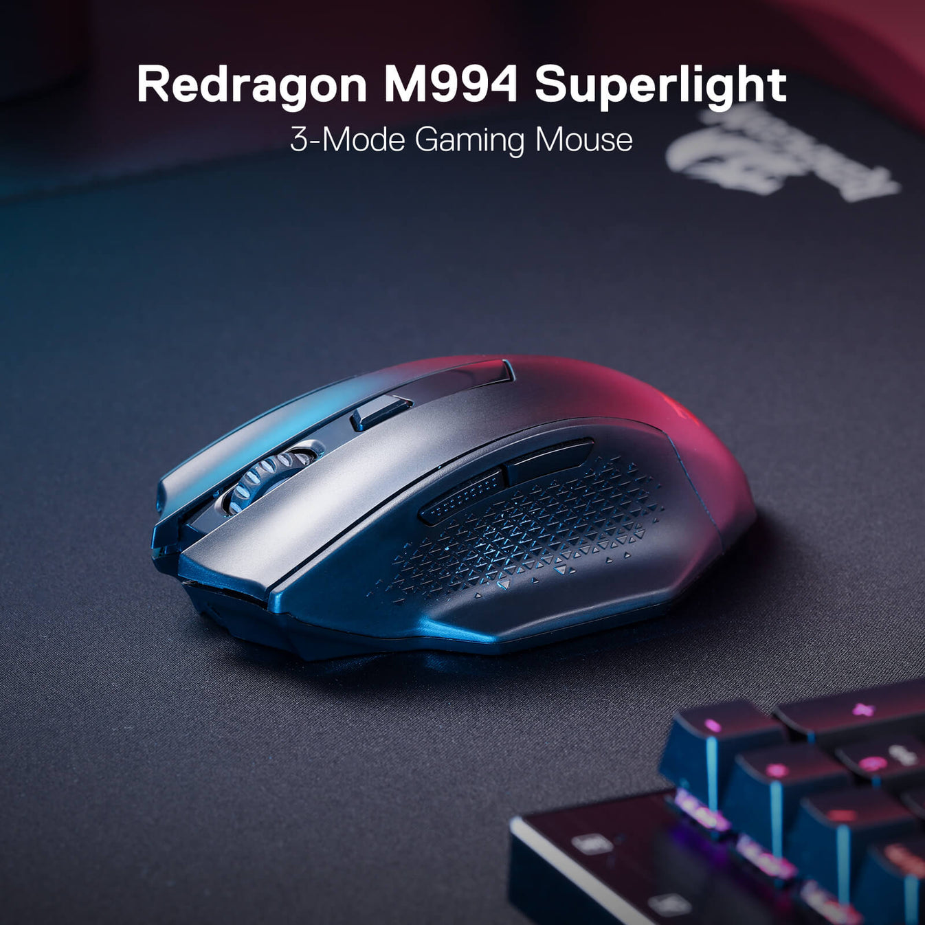 Redragon M994 Wireless Bluetooth Gaming Mouse | 3-Mode Connection ...