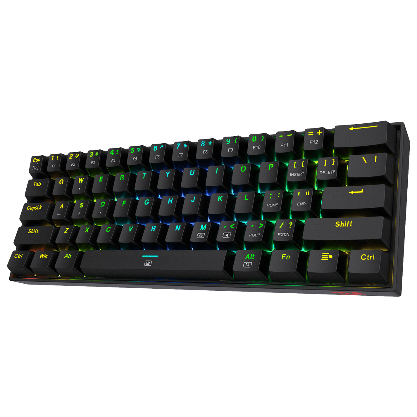 DRAGONBORN K630 Wired RGB 60% Mechanical Keyboard – Redragonshop