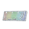 Redragon ELF PRO K649 Wireless Hot-Swappable Transparent Keyboard ...