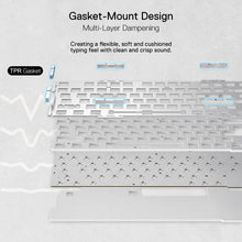 Redragon ELF PRO K649 Wireless Hot-Swappable Transparent Keyboard ...