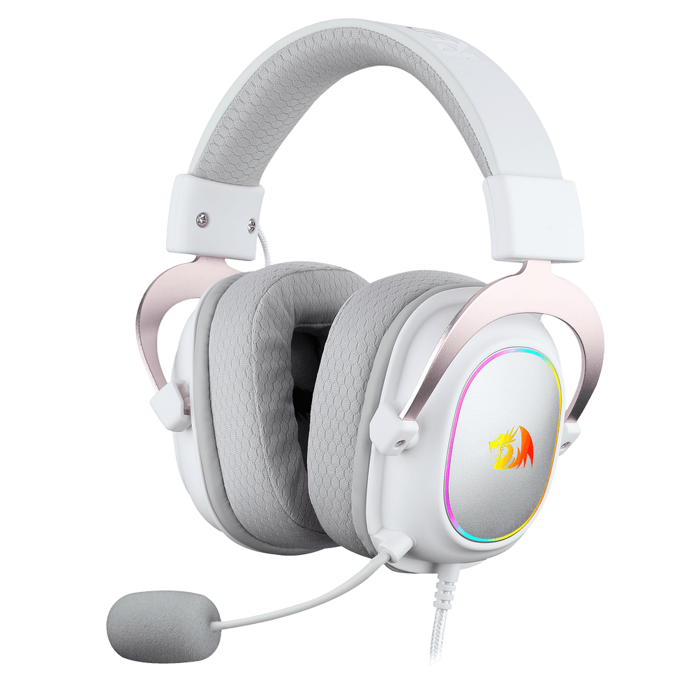 H510 ZEUS-X RGB White Wired Gaming Headset – Redragonshop