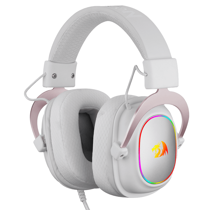 H510 ZEUS-X RGB White Wired Gaming Headset – Redragonshop