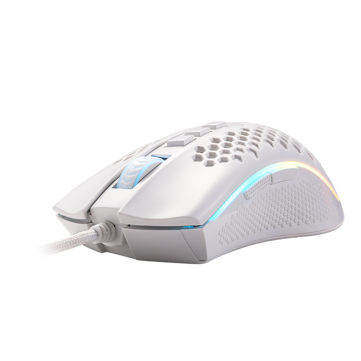 Redragon Storm M808 White Lightweight RGB Gaming Mouse | Ultralight ...