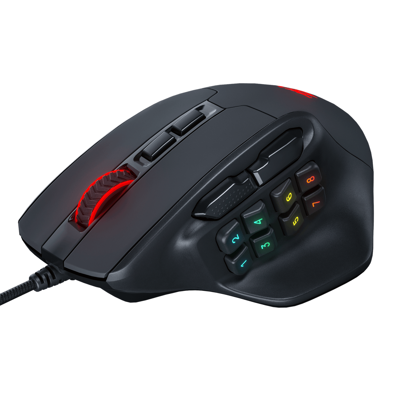 Redragon M811 Aatrox Mmo Gaming Mouse With 15 Programmable Buttons Redragonshop