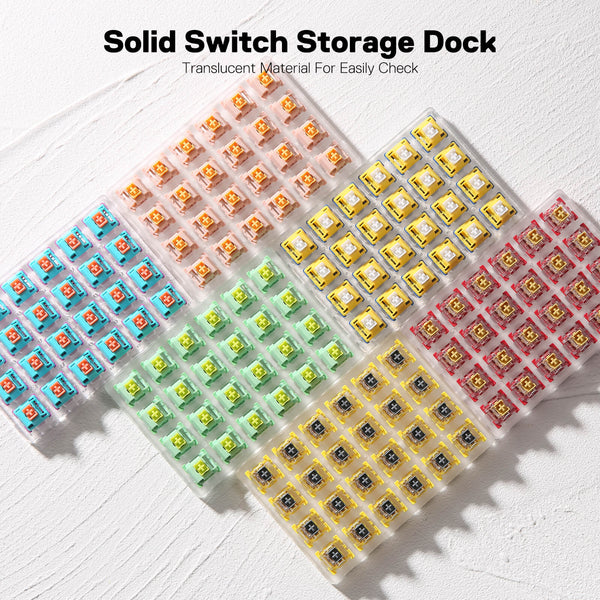 Redragon A113 3-Pin Plate Mounted Cherry MX Blue Equivalent Switch ...