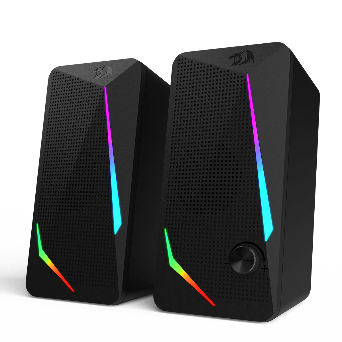 Redragon WALTZ GS510 RGB Desktop Speakers | 2.0 Channel Enhanced Bass ...