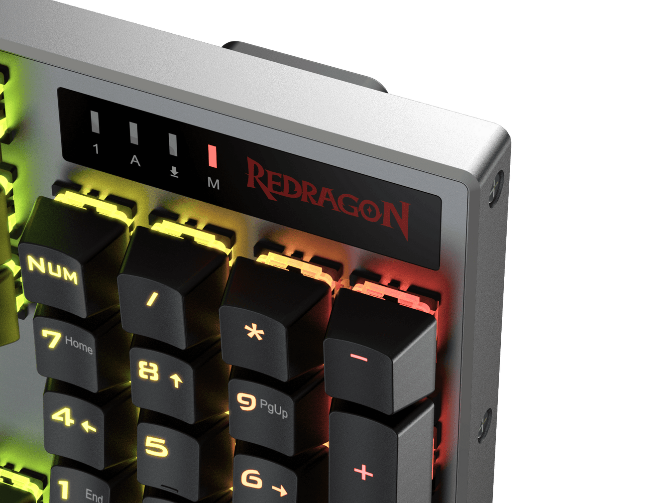 Redragon K556 PRO Upgraded Wireless Aluminum RGB Gaming Keyboard ...