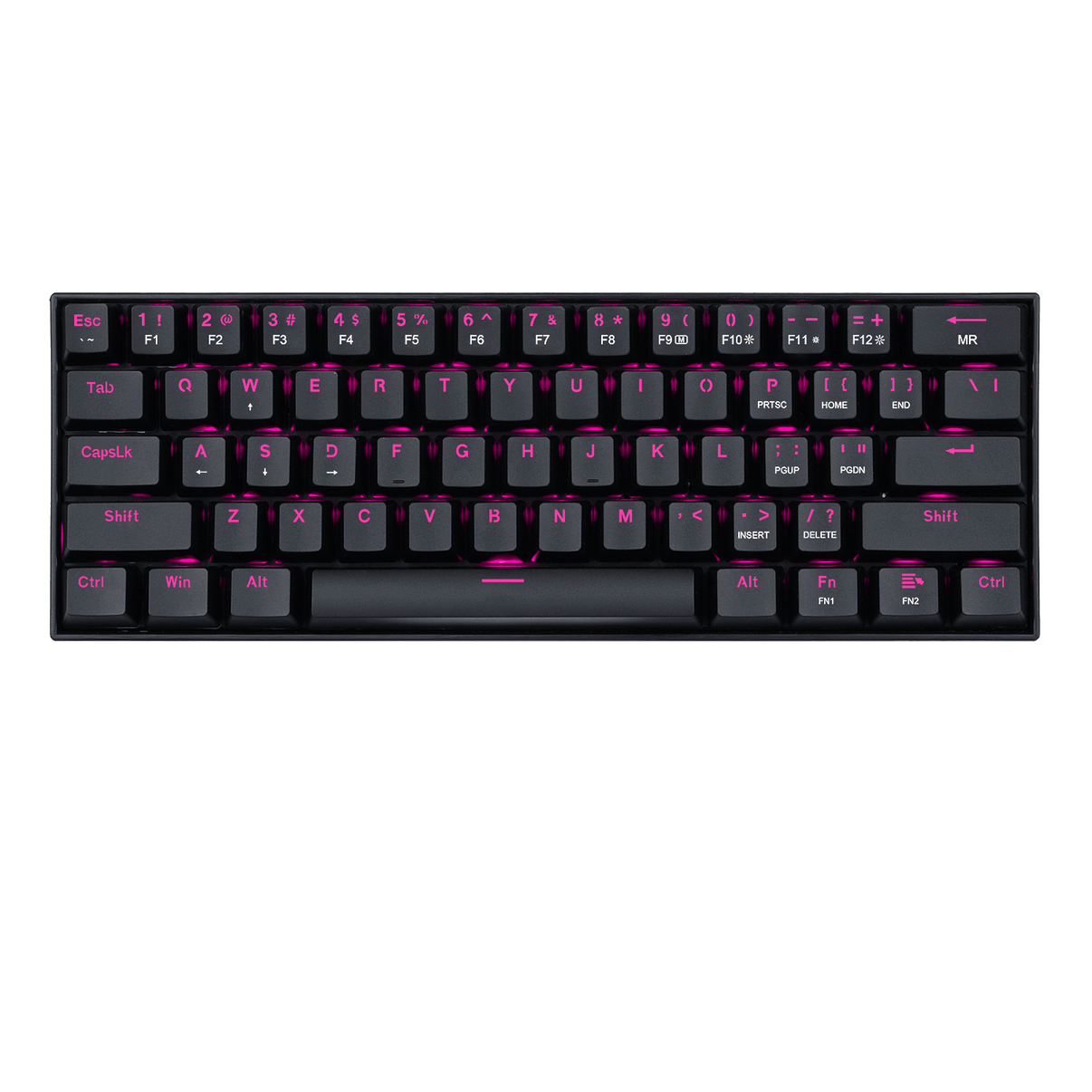 Redragon K630 60% Mechanical Keyboard Pink LED Backlit – Redragonshop