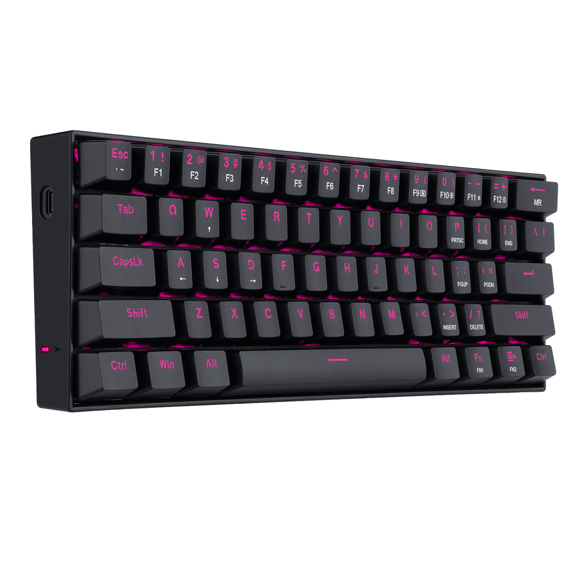 Redragon K630 60% Mechanical Keyboard Pink LED Backlit – Redragonshop
