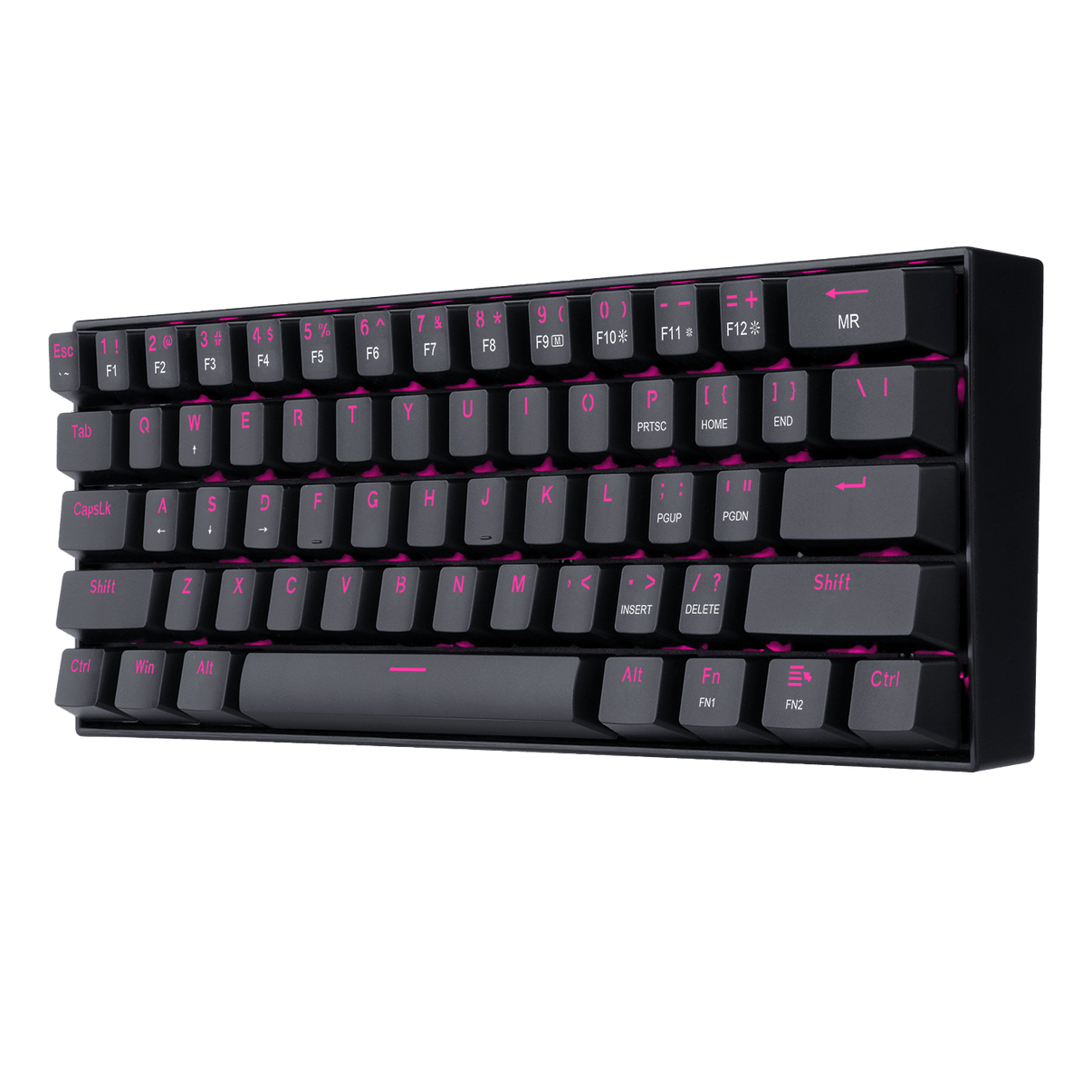 Redragon K630 60% Mechanical Keyboard Pink LED Backlit – Redragonshop