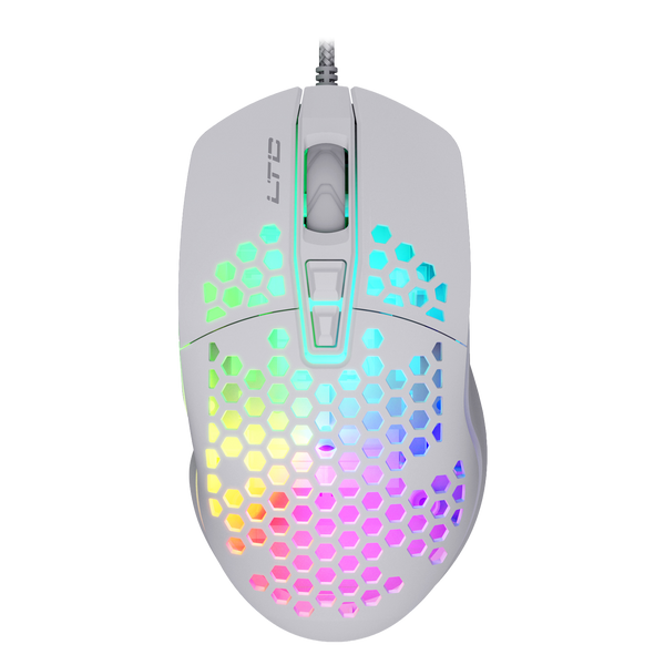 LTC RGB Gaming Mouse | Lightweight Honeycomb Shell | 6400DPI | 6 ...
