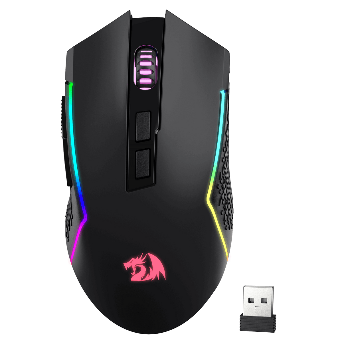 Redragon M693 Tri-Mode Bluetooth & 2.4G Wireless RGB Gaming Mouse ...