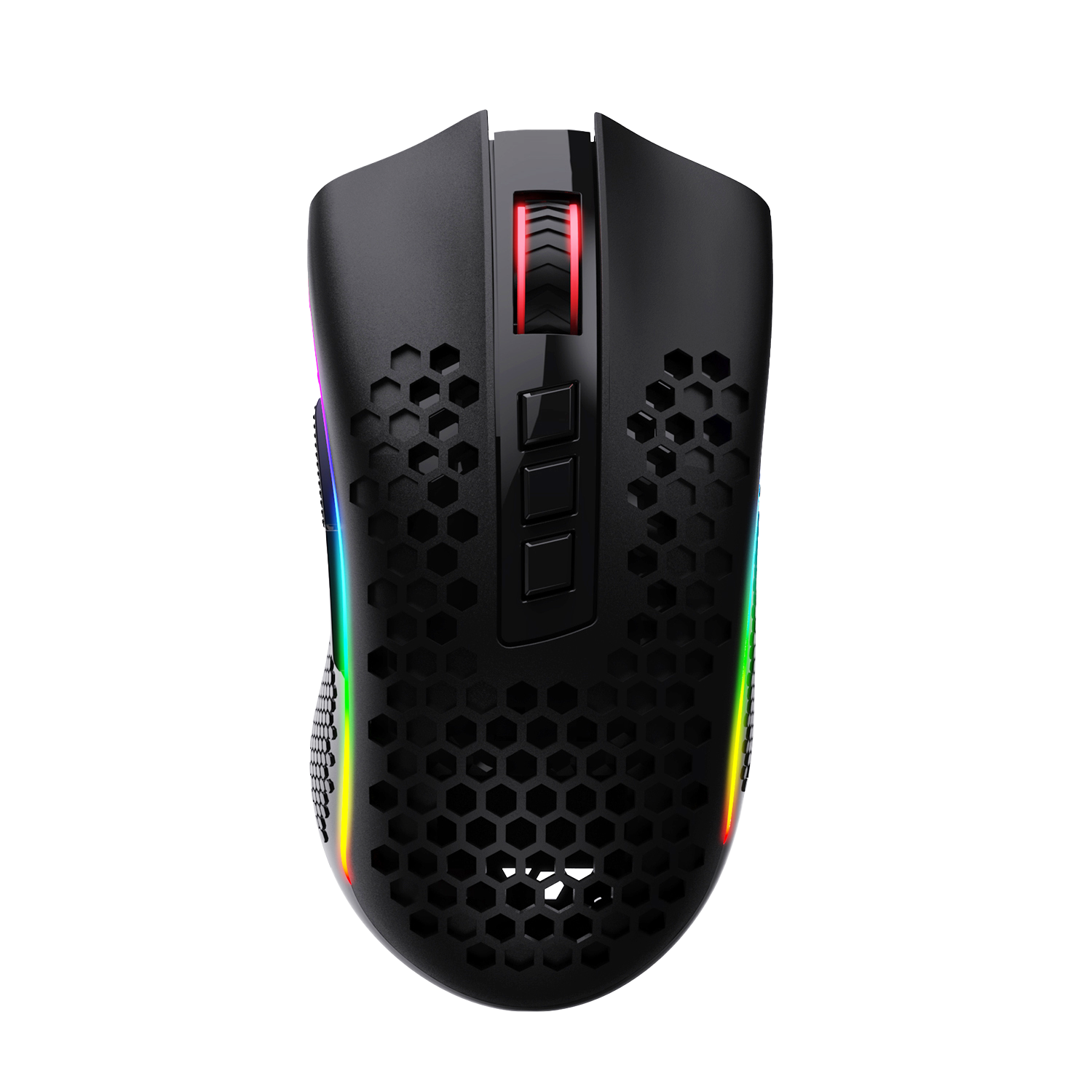 Redragon M808 Storm Lightweight RGB Wireless Gaming Mouse Honeycomb ...