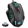 Redragon Impact M908 RGB MMO Laser Wired Gaming Mouse with 12,400DPI ...