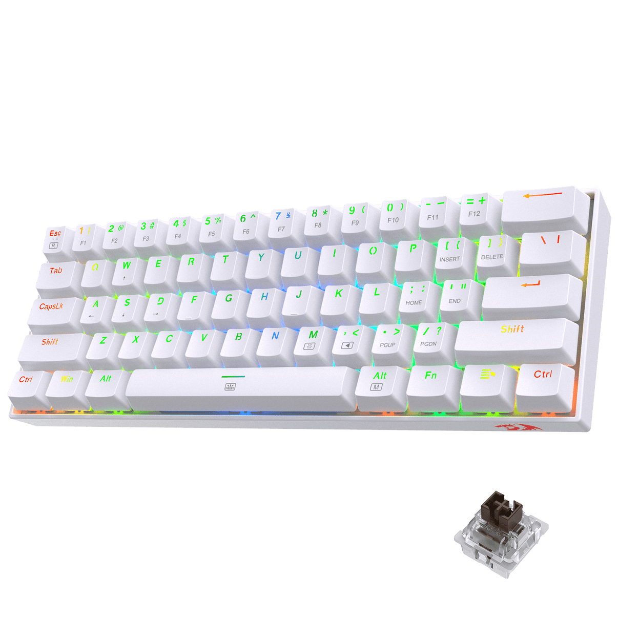 DRAGONBORN K630 Wired RGB 60% Mechanical Keyboard – Redragonshop