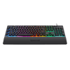 Redragon K512 SHIVA RGB Membrane Gaming Keyboard with Multimedia Keys ...