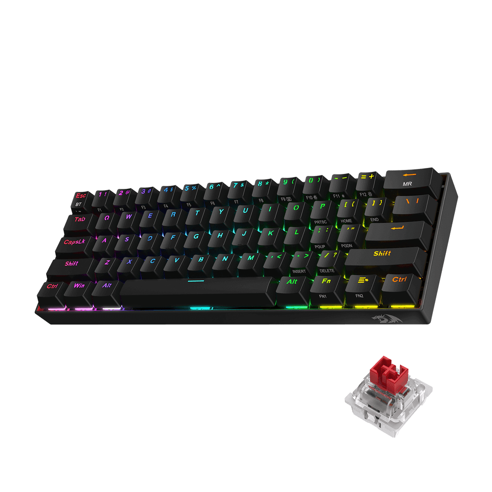 Redragon K530 Draconic 60% Mini Wireless Mechanical Gaming Keyboard ...